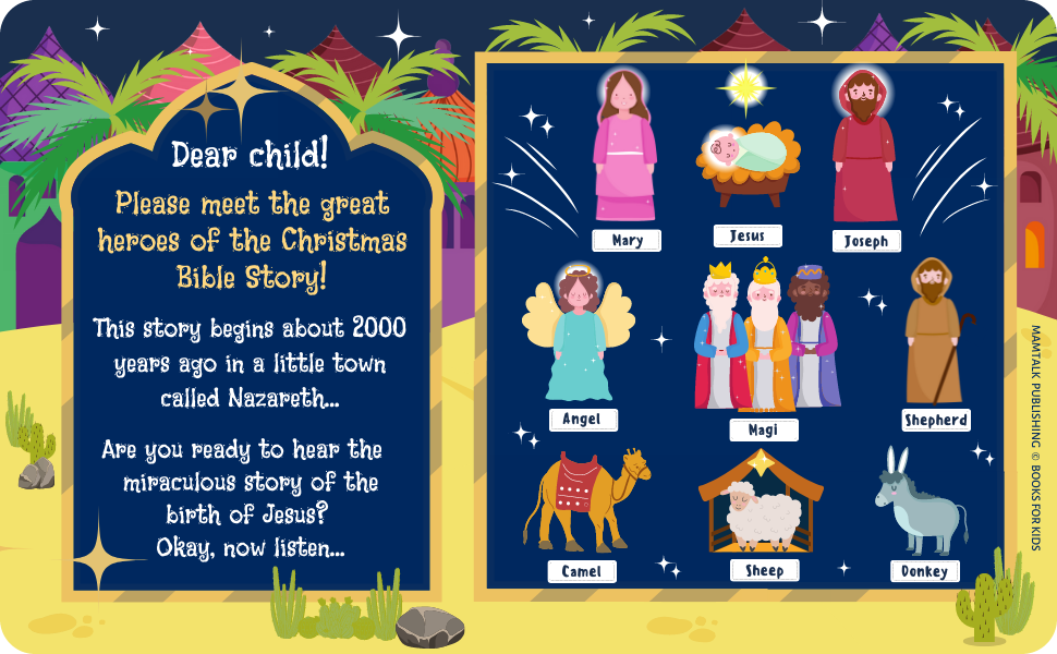 The Nativity Story Directly from the Bible: The Birth of Jesus ...