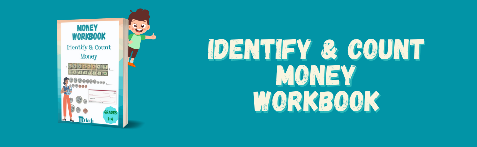 PI MATH - Identify and count Money Workbook For Kids: Writing Checks ...