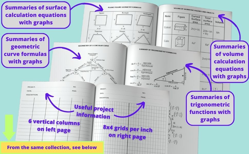 The Professional Field Survey Notebook | for Engineers, Construction ...