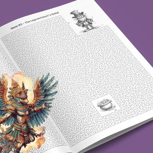 Amazon.com: Mythical & Magical Creatures Activity Book for Adults: Relaxing Mystical Puzzles ...