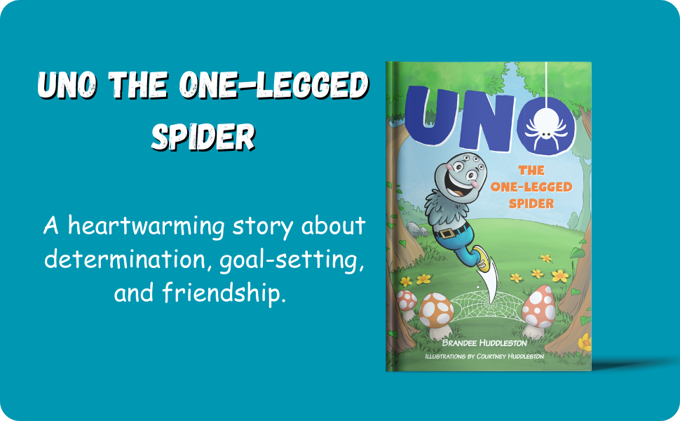 Uno the One-Legged Spider: A Fun, Quirky, and Wholesome Comic Style Children's Book Set in ...