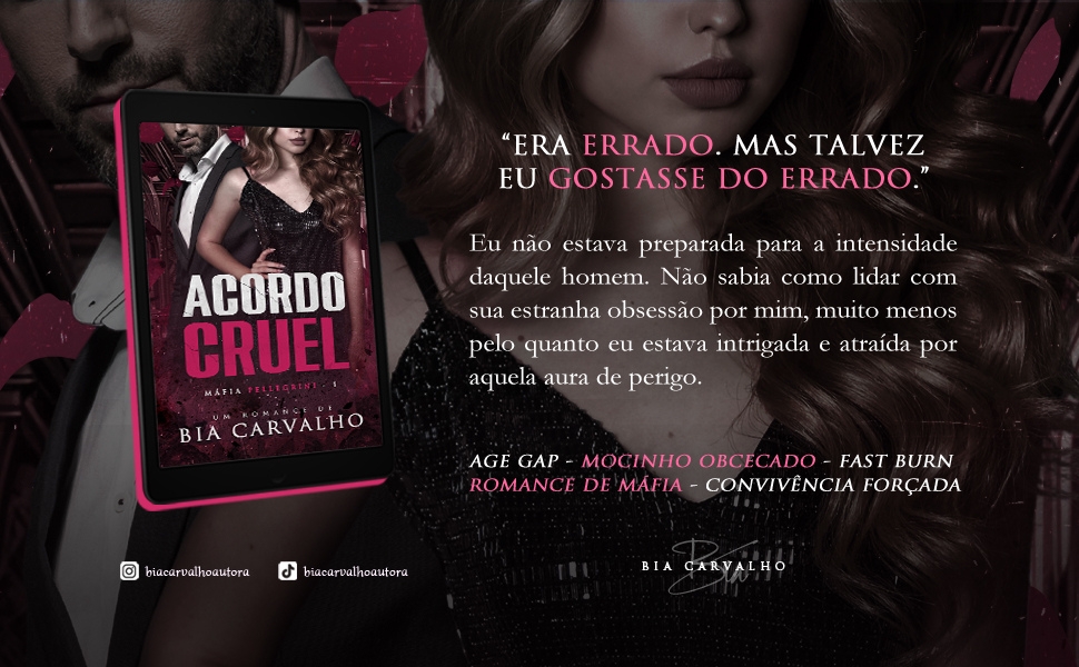 Acordo Cruel (Máfia Pellegrini Livro 1) eBook : Carvalho, Bia: Amazon.com.br: Loja Kindle