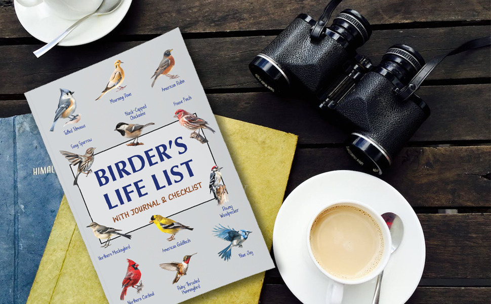 Birder’s Life List with Journal & Checklist: An Ideal Bird Watching ...