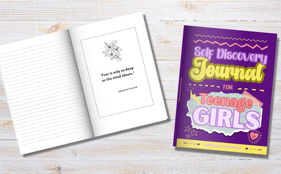 Amazon.com: SELF DISCOVERY JOURNAL FOR TEENAGE GIRLS: Confidence ...