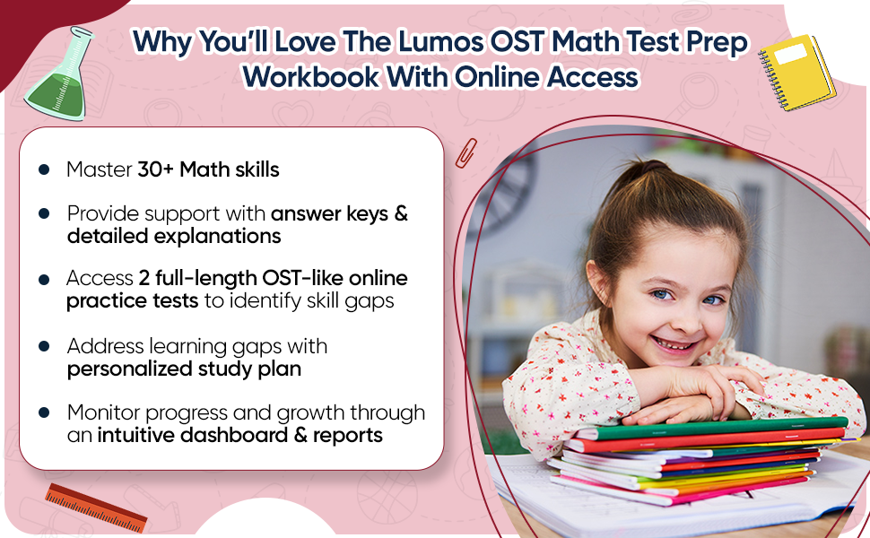 Ohio State Test Prep: 5th Grade Math Practice Workbook and Full-length ...