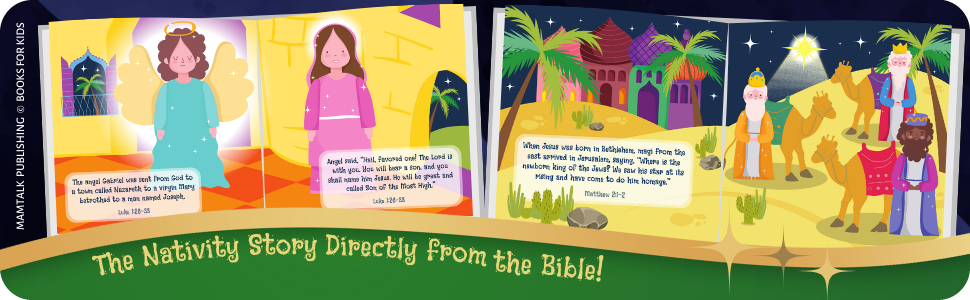 The Nativity Story Directly from the Bible: The Birth of Jesus ...