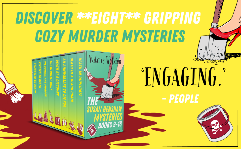 Amazon.com: THE SUSAN HENSHAW MYSTERIES BOOKS 9–16 eight utterly gripping cozy murder mysteries ...