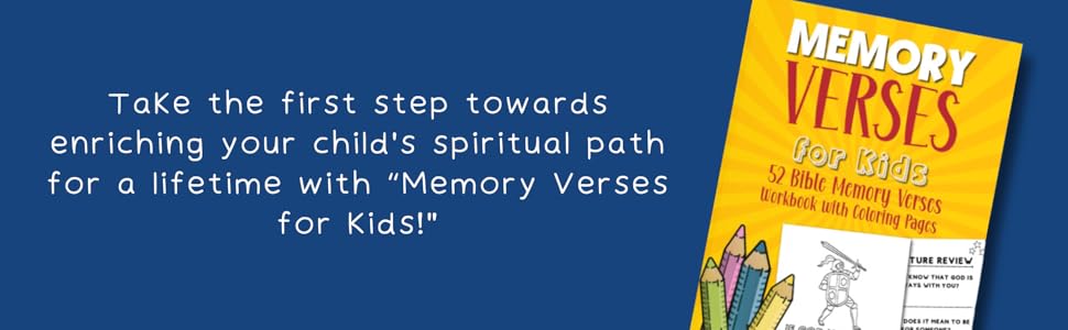 Memory Verses for Kids: 52 Bible Memory Verses Every Kid Should Know ...