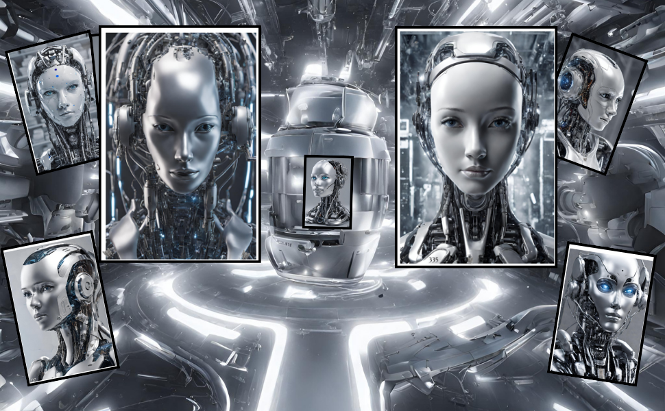 Planner for 2024, spanning 100 days, equipped with AI robotics ...