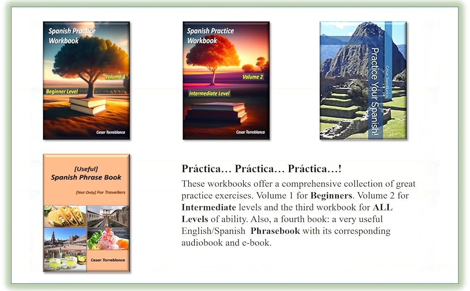 Amazon.com: Spanish Practice Workbook - Volume 2 - Intermediate Level ...