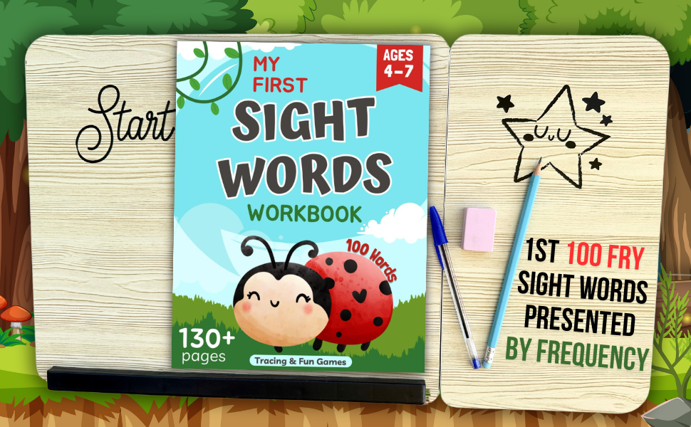 Amazon.com: My First Sight Words Workbook: Practice the First 100 High ...