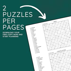 Amazon.com: 150 Themed 3000 Word Large Print Search Puzzle For Teens ...