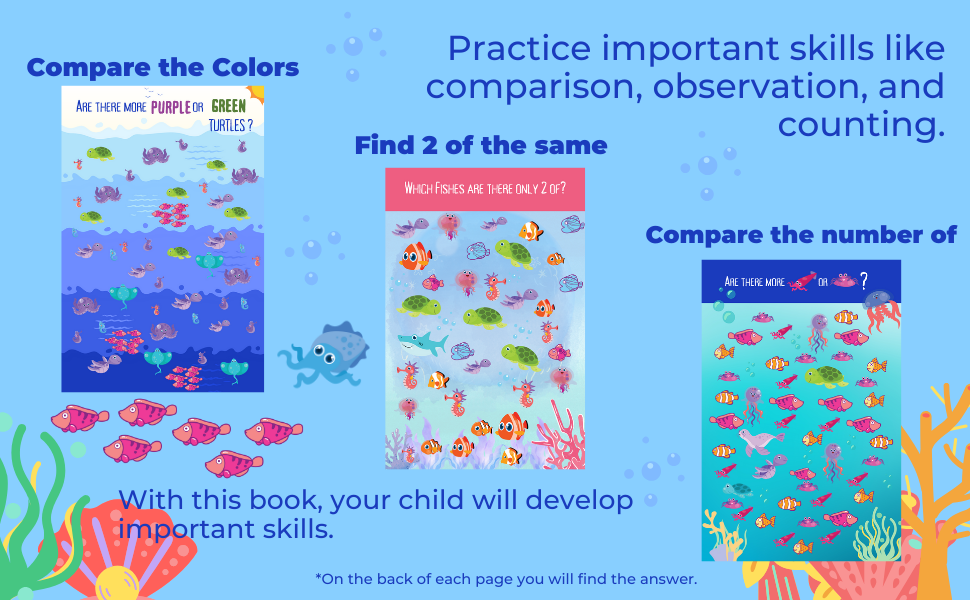 Amazon.com: I SPY Ocean Animals Book for Kids: Fun Interactive Under ...