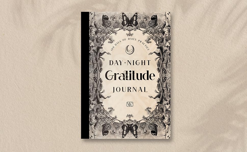 Gratitude Journal Vintage: A Day and Night Daily Practice to Develop ...
