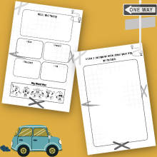 Road Trip Book for Kids - An Adventure Journey & Journal: Travel ...