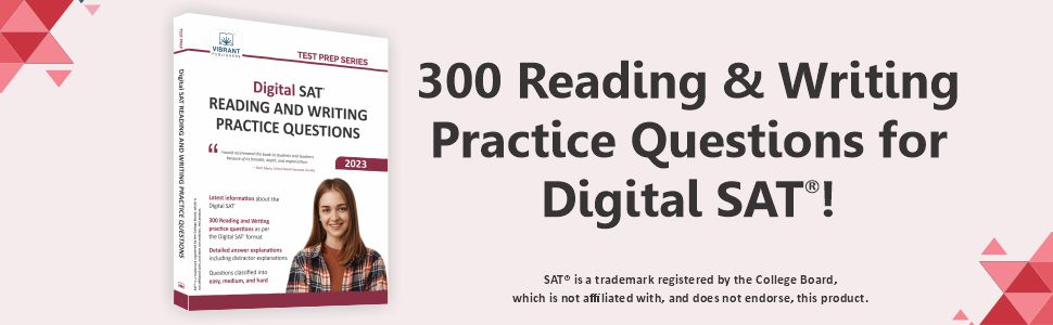 Digital SAT Reading and Writing Practice Questions (Test Prep Series ...