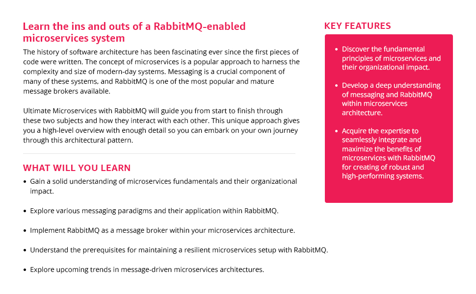 Ultimate Microservices with RabbitMQ: Master Microservices Architecture ...