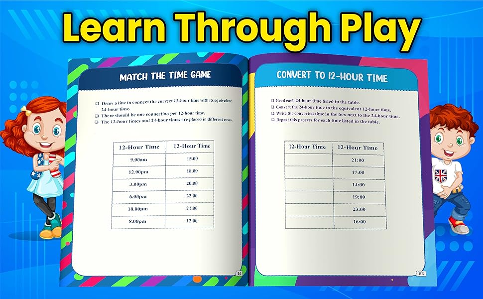 Telling Time Workbook: Practical Teaching Time Worksheets, Learning ...