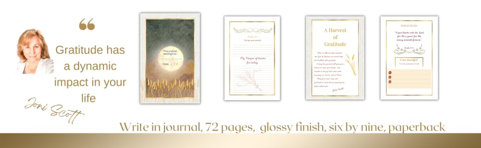 A Harvest of Gratitude: 31-day prayer and praise guided journal: Scott ...