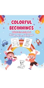 Color By Numbers Coloring Book For Kids: Fun Activity Book For ...