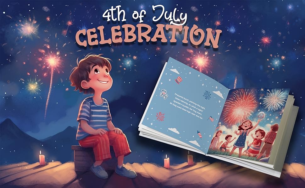 Amazon.com: Fireworks and Freedom: A Children's Rhyming Picture Book ...