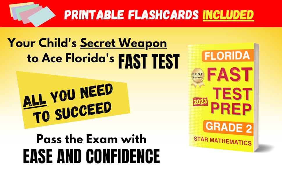 Florida FAST Test Prep Grade 2: Star Mathematics. A Comprehensive ...
