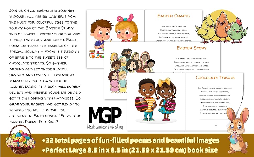 Egg-citing Easter Poems For Kids: A Playful Eggciting Easter Poetry ...