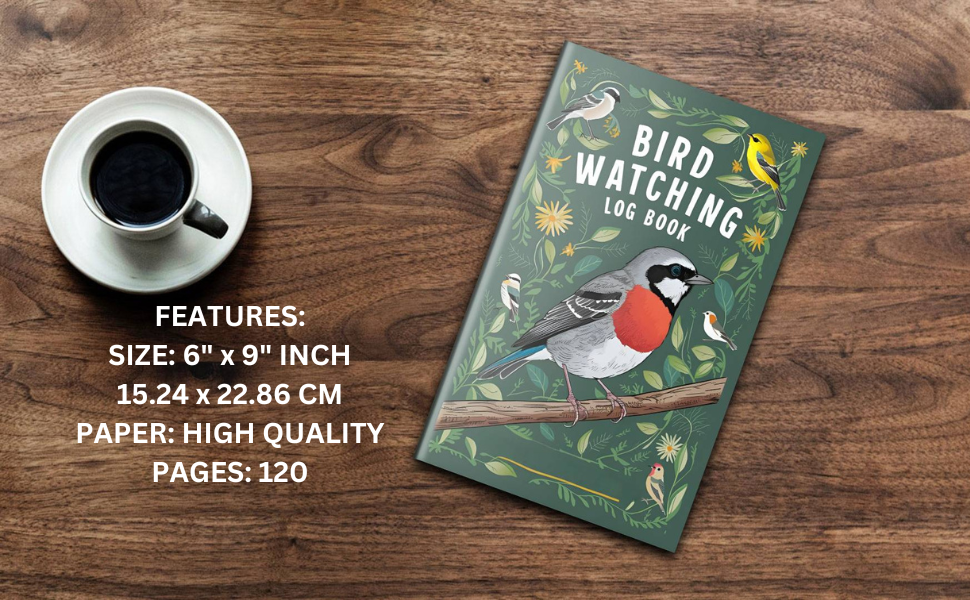 Bird Watching Log Book: Bird Watchers Journal Birding Field Notebook Birders Track and Record ...