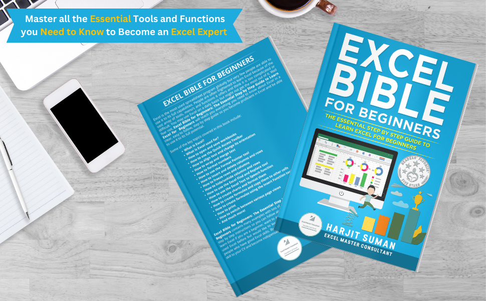 Excel Bible for Beginners: The Essential Step by Step Guide to Learn ...