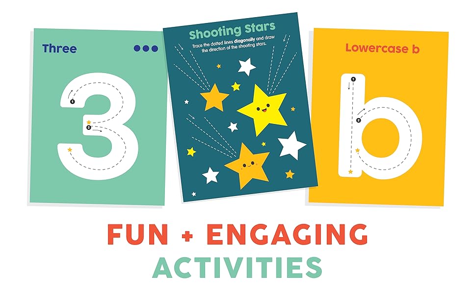 My First Big ABC Letters and Numbers Tracing Workbook: For Preschoolers ...