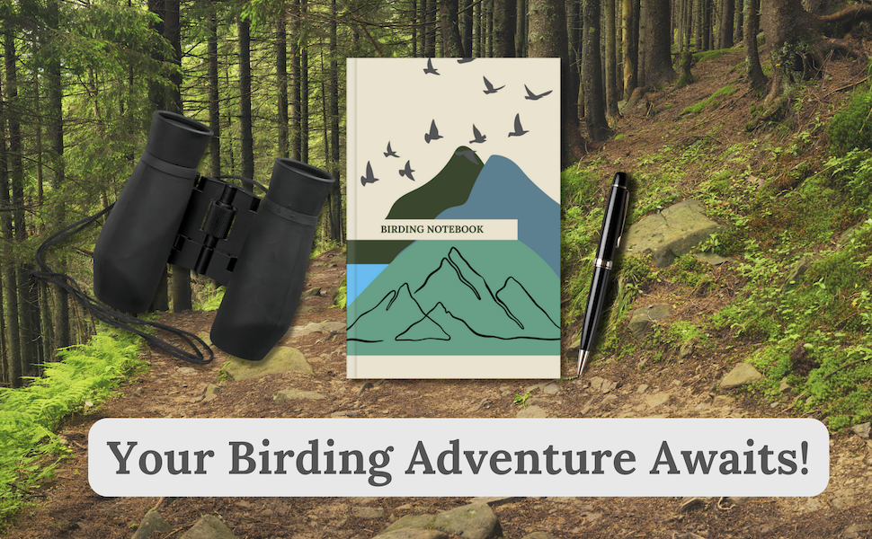 Birding Field Notebook: Bird Watching Log Book for Birders, Birdwatching Journal to Record Daily ...