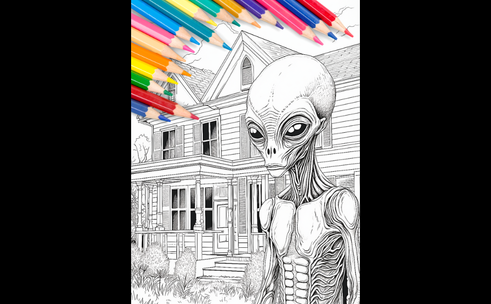 Amazon.com: Cryptid Hunter Volume Two: A Coloring Expedition into the Realm of Mythical ...