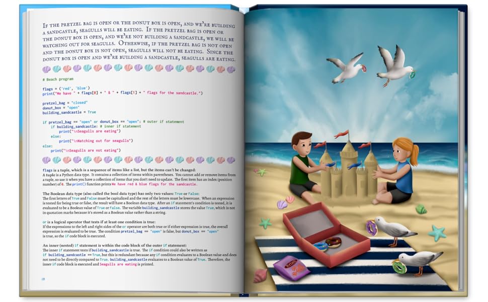 A Day in Code- Python: Learn to Code in Python through an Illustrated ...