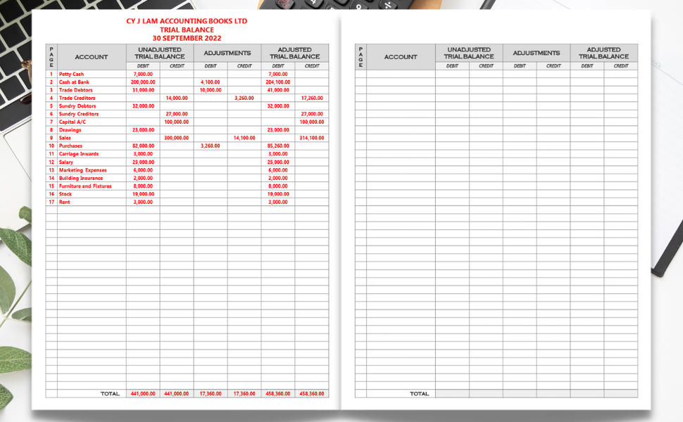 T-Accounts Ledger: Simple T-Accounting Ledger for Debits and Credits Bookkeeping for Businesses ...