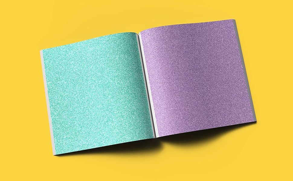 Glitter Scrapbook Paper: Decorative Craft Paper for Journaling, Gift ...