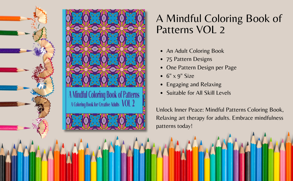 Amazon.com: A Mindful Coloring Book of Patterns: A Mindful Coloring ...