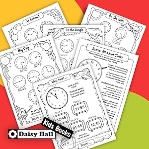 Telling Time Workbook: Next Steps to time telling - Practice book for ...