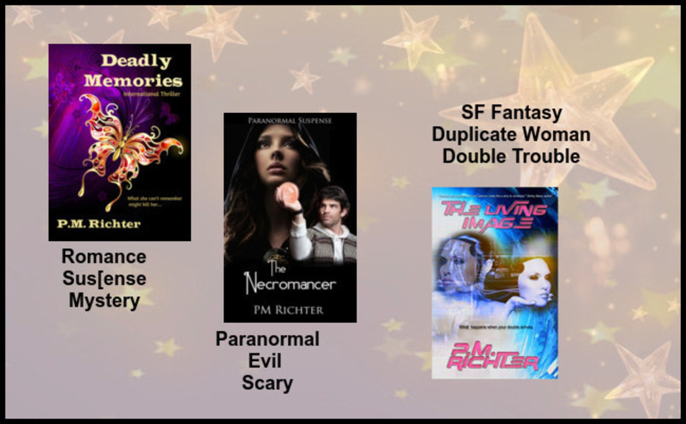 Trifecta Boxed Set - 3 Novels - Midnight Reflections, The Living Image, The Necromancer ...