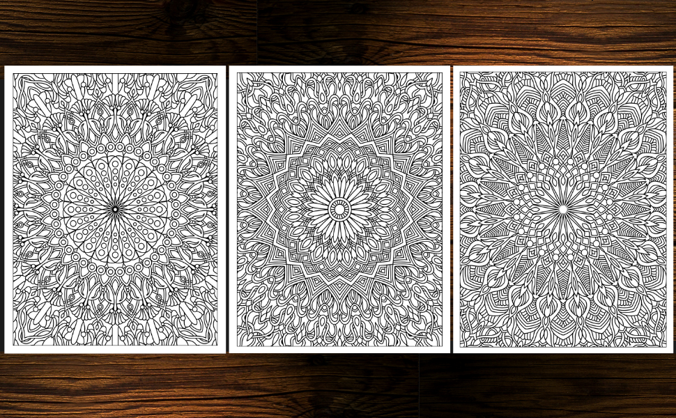 Intricate Patterns : An Adult Coloring Book: For Relaxation and Stress ...