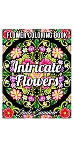 Amazon.com: Intricate Patterns: An Adult Coloring Book with 50 Detailed ...