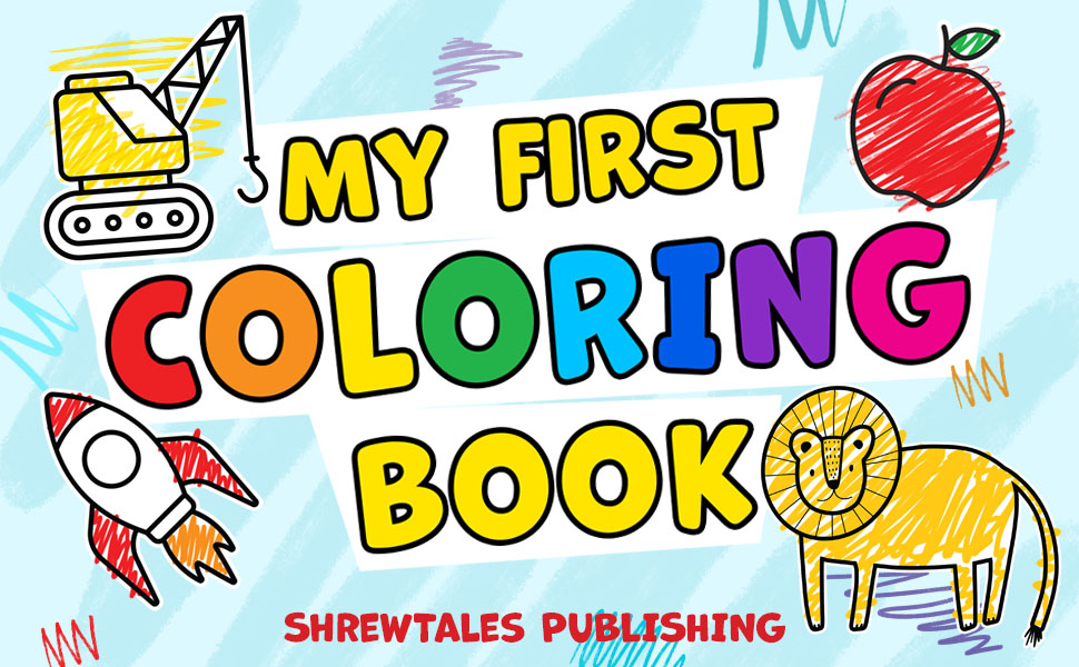 Amazon.com: My First Coloring Book: Toddler’s First Basic & Easy ...
