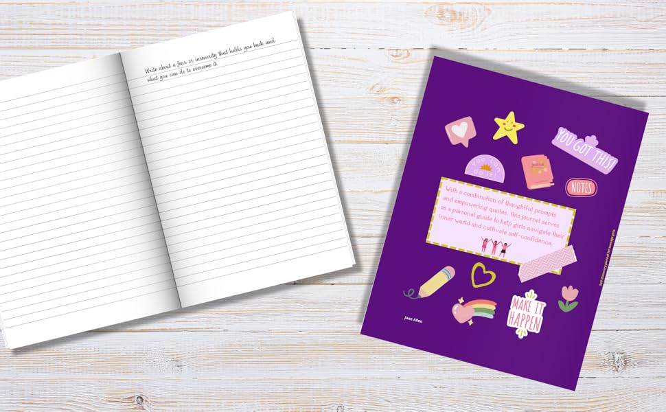 Amazon.com: SELF DISCOVERY JOURNAL FOR TEENAGE GIRLS: Confidence ...