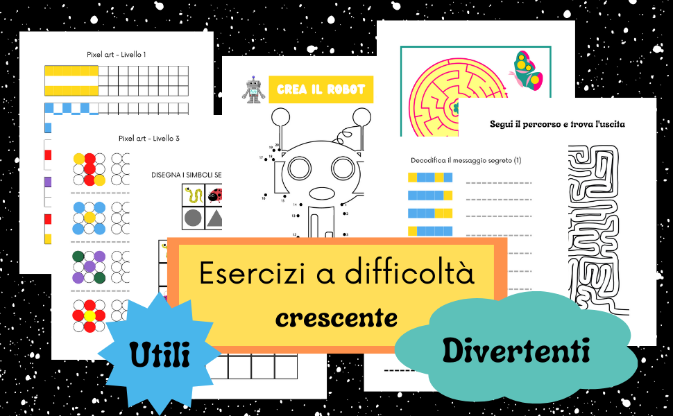 Coding Unplugged per Giovani Geni: Attività di gioco per bambini | Giochi per stimolare il ...