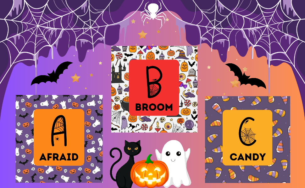 ABC's Of Halloween: Halloween Learning Book For Children: Cambra, Lisa ...