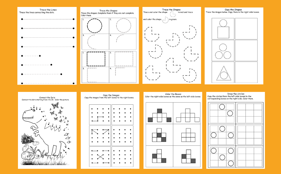 Visual Motor Workbook - An Activity Book to Develop Visual-Perceptual ...
