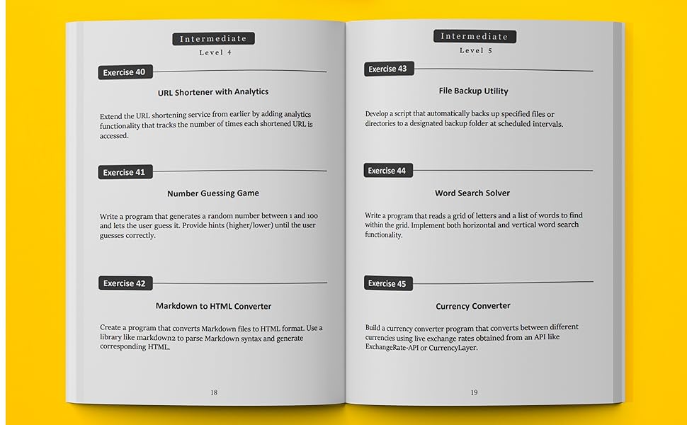 Python Practice Exercises: A complete Collection of Exercises With Different Levels of ...