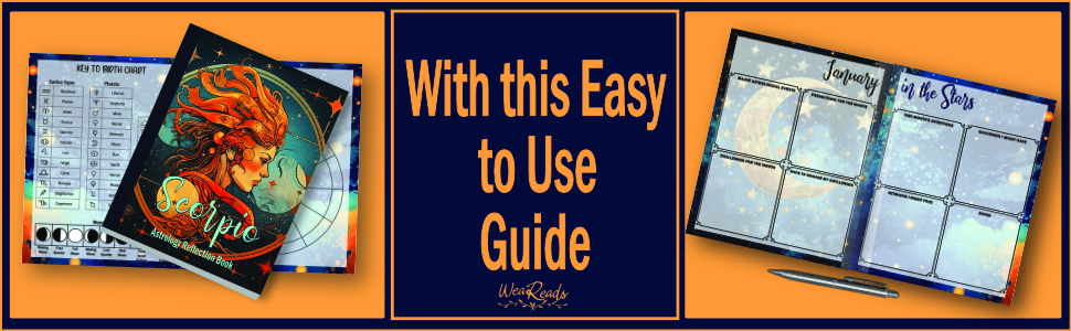 Scorpio Astrology Reflection Book: A Birth Chart, Moon Phases, and Zodiac Sign Journal: Weareads ...