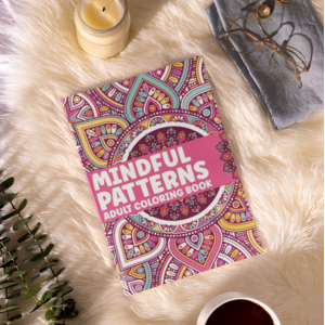 Mindful Patterns Large Print Coloring Book for Adults: Easy And Relaxing Adult Coloring Book ...