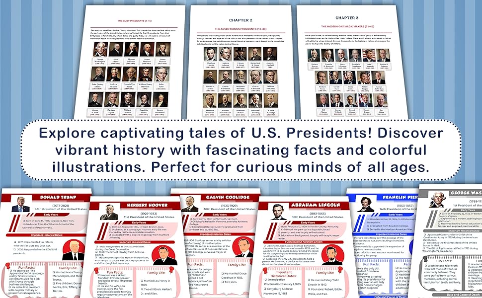 The U.S. Presidents: A Kid's Journey Through U.S. History. Book 1 of ...