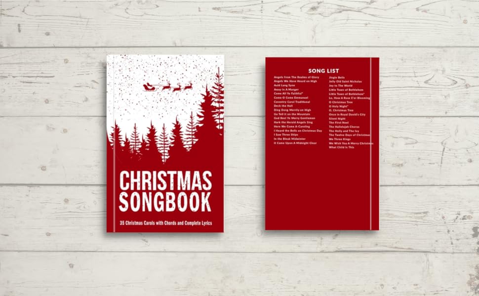 Amazon.com: Christmas Songbook: 35 Christmas Carols with Chords and ...